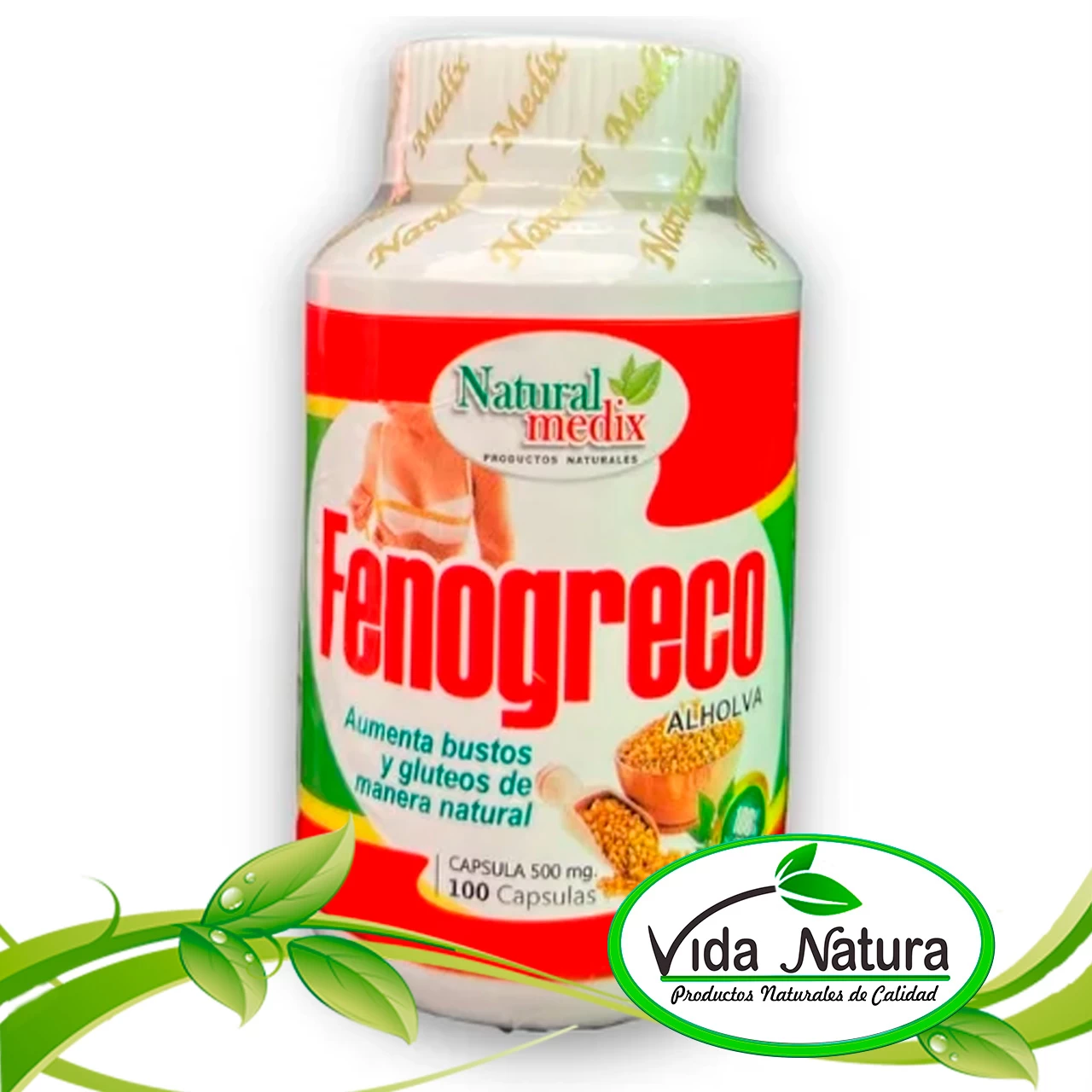 FENOGRECO DE NATURAL MEDIX 100 CAPSULAS | Vida Natura ecommerce